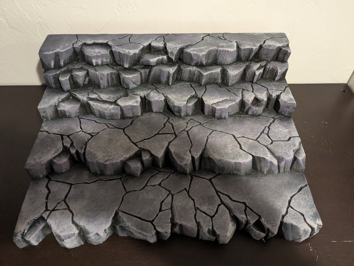 Ikea Detolf Stone Riser Action Figure Display Diorama – Would you kindly displays and dioramas