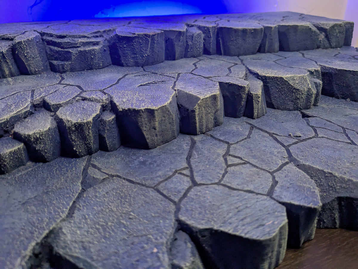 Cold Stone Riser Action Figure Display Diorama – Would you kindly displays and dioramas