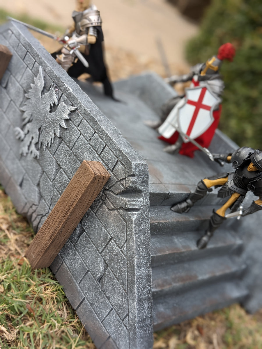 Mythic Legions Staircase Platform Action Figure Display Diorama – Would ...