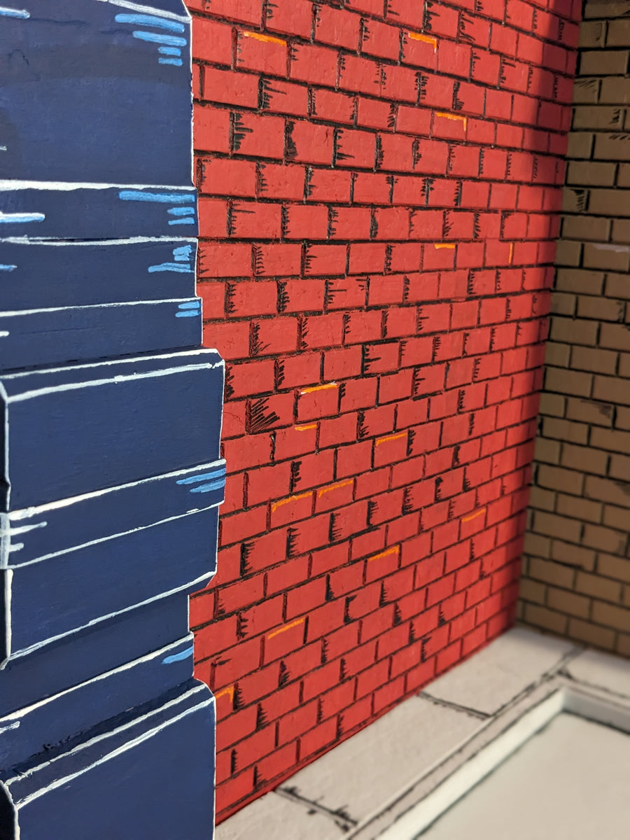 City Streets Action Figure Display Diorama for Neca Mirage TMNT – Would ...