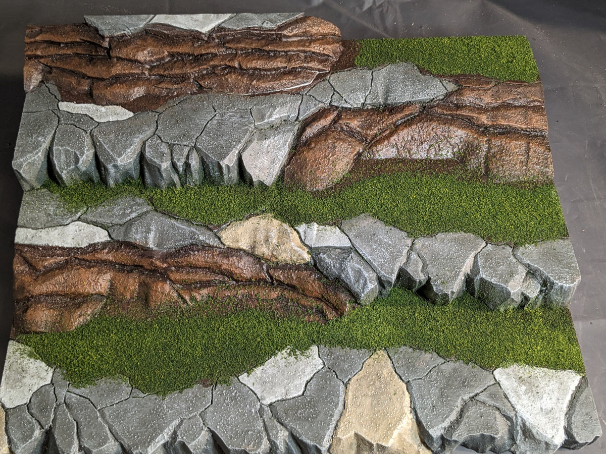 Ikea Detolf Mud and Stone Riser Action Figure Display Diorama – Would ...