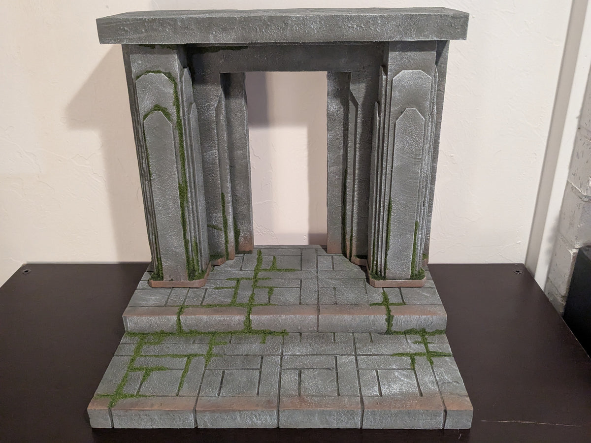 Ikea Detolf Mythic Legions Stone Archway Action Figure Display Diorama ...