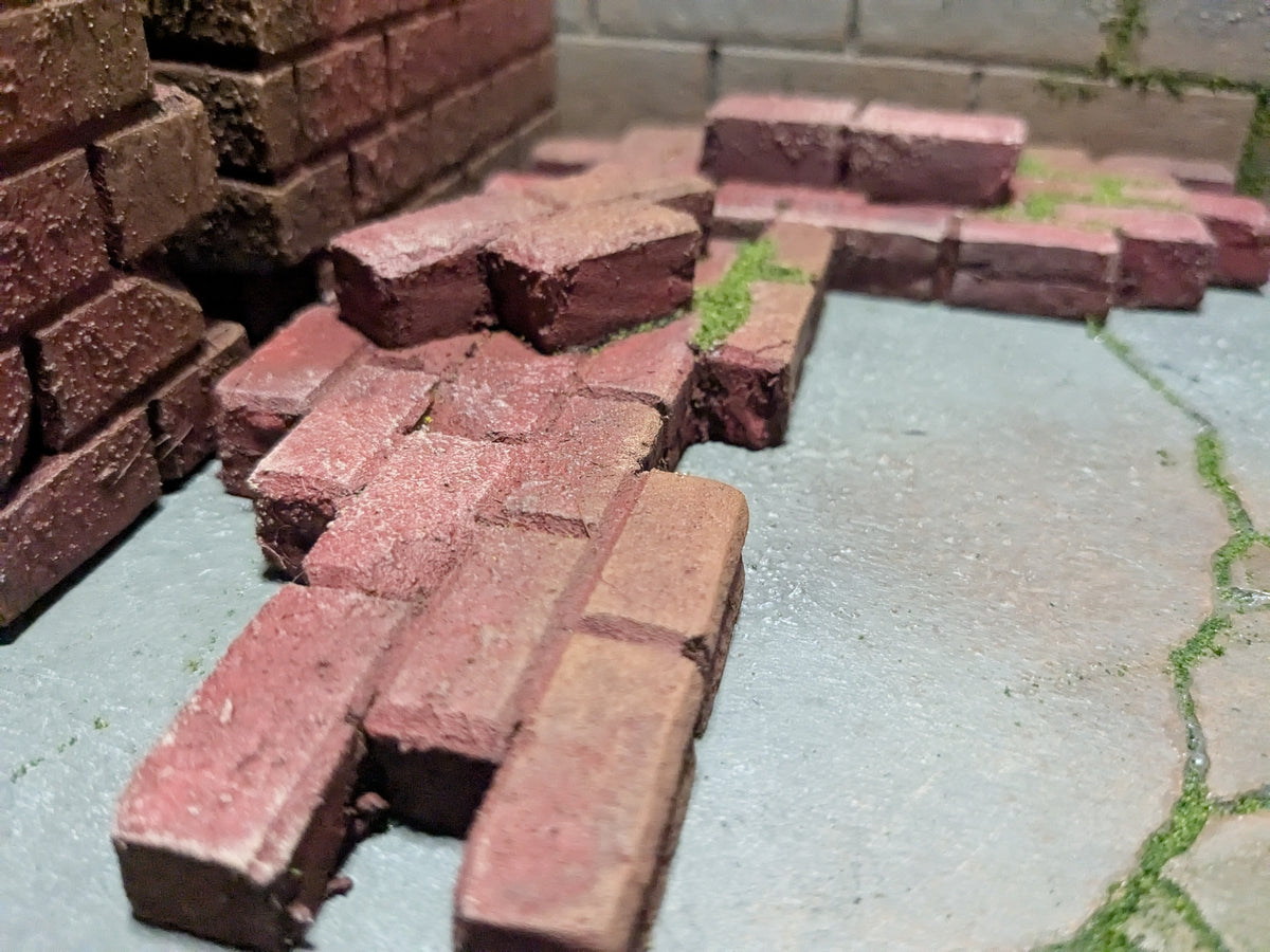Destroyed Alleyway Action Figure Display Diorama – Would you kindly ...