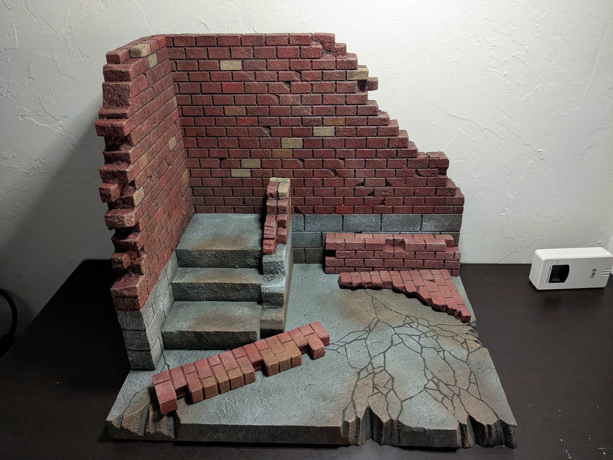 Destroyed Alleyway Action Figure Display Diorama – Would you kindly ...