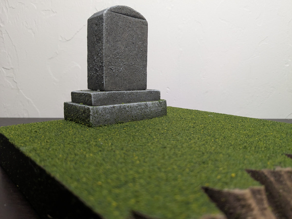 Gravestone Mini Action Figure Display Diorama – Would you kindly ...