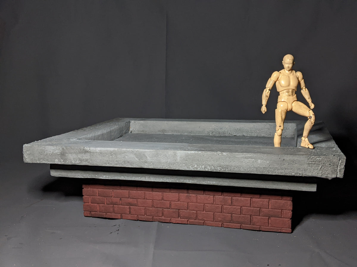 City Rooftop Action Figure Display Diorama – Would you kindly displays ...