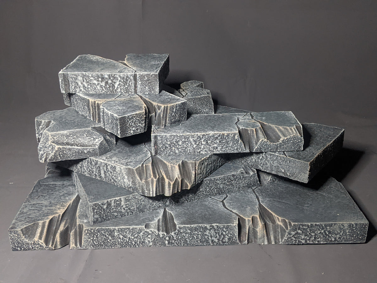 Clearance Ikea Detolf Destroyed City Rubble Action Figure Display Dior ...